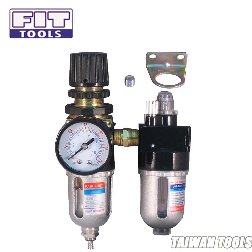Air control unit Filter Regulator Lubricator w/Bracket | Taiwantrade.com