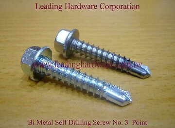 Bi Metal Screw - No. 3 point | Taiwantrade