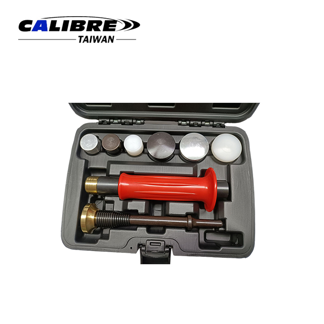 CALIBRE 9pc Interchangeable Metal Forming Kit with Impact Absorbing ...