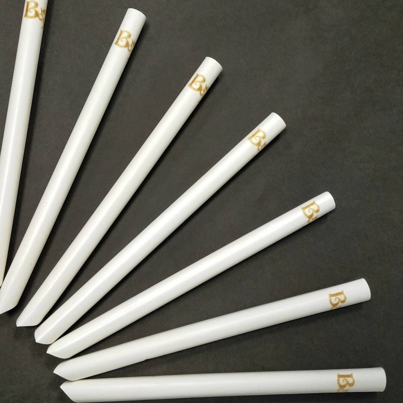 Bossway one-piece pointed paper straw | Taiwantrade