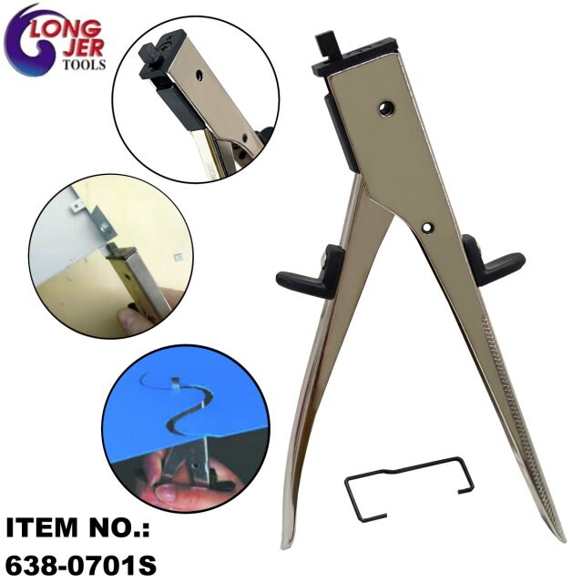 NEW Straight Type Nickel Plated Sheet Metal Manual Hand Nibbling HVAC ...