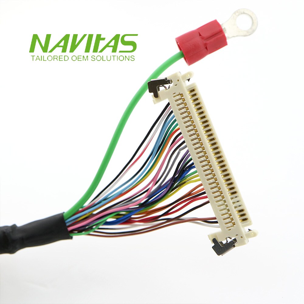 JAE FI 30pin 1mm Pitch to HE10 16pin 2.54mm Pitch Connector to Ring ...