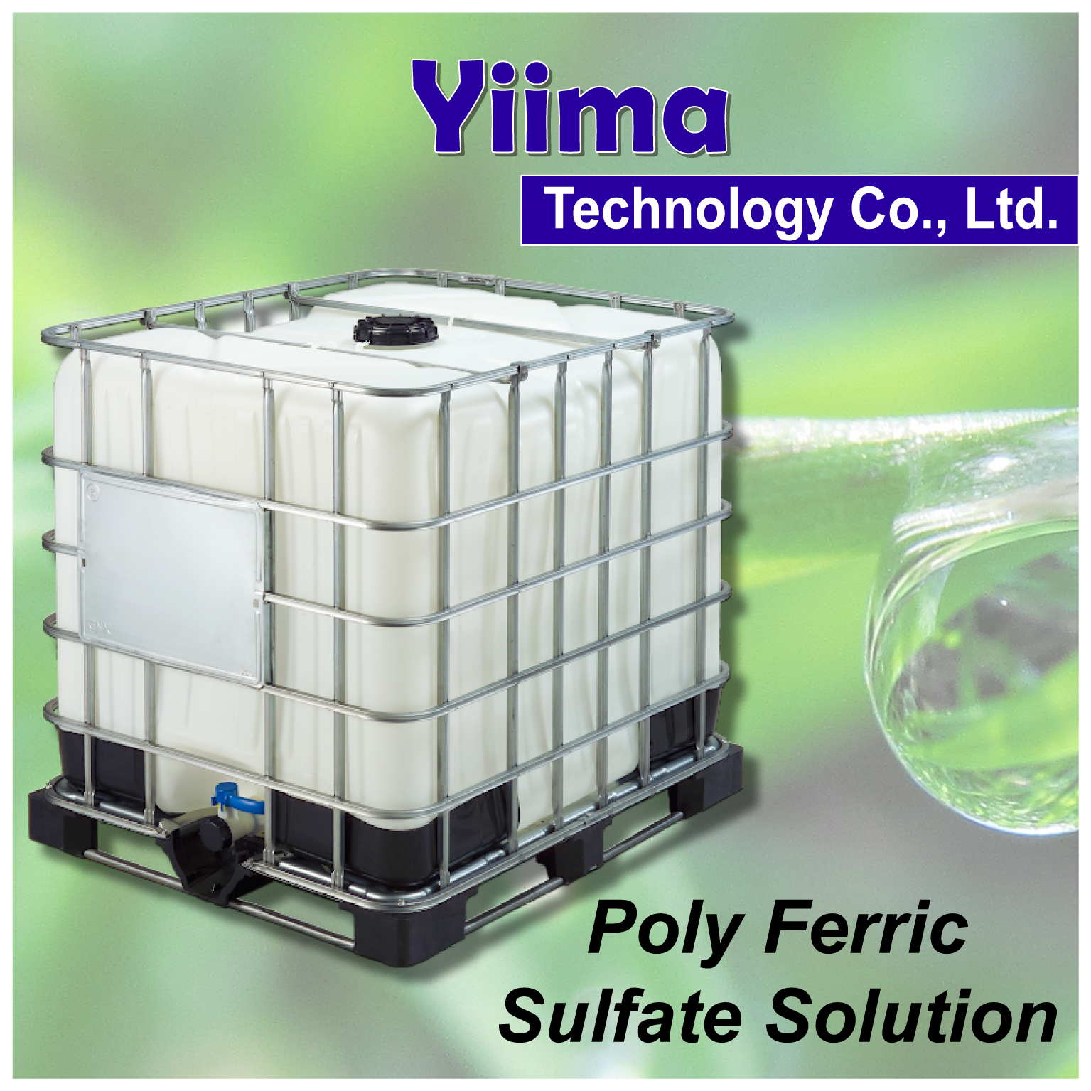 Poly Ferric Sulfate Solution (PFS)--IBC | Taiwantrade