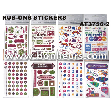 RUB-ONS STICKERS | Taiwantrade.com