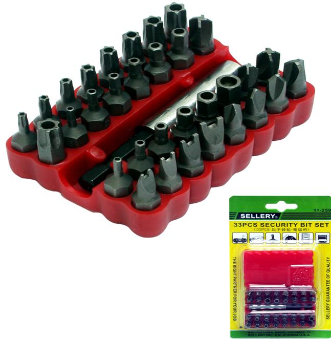 33PC SECURITY BIT SET | Taiwantrade.com