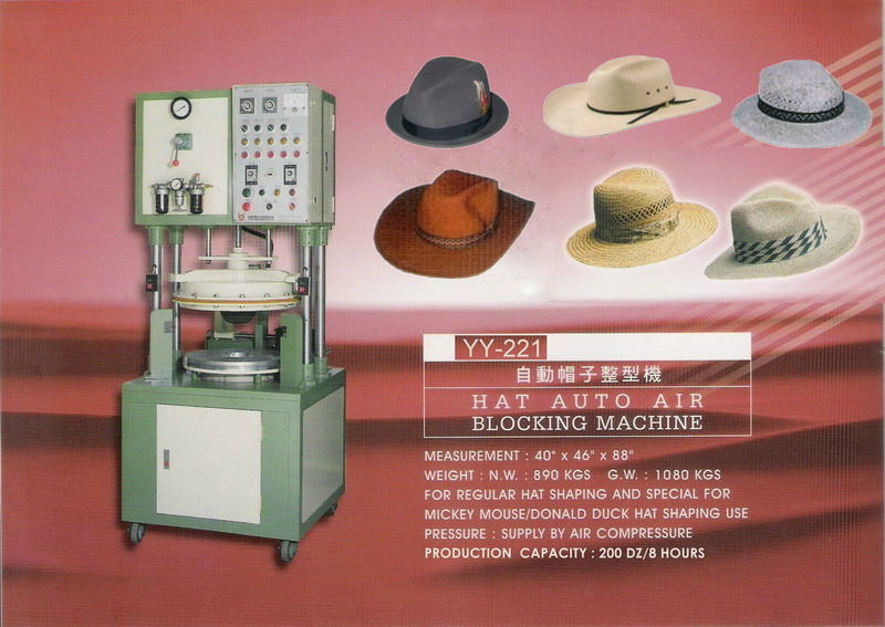 Hats Blocking Machine | Taiwantrade