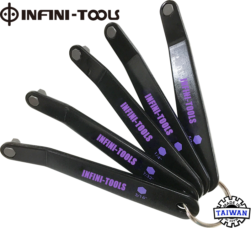 Ultra Low Profile Offset Hex Screwdriver Set, 5 PC | Taiwantrade