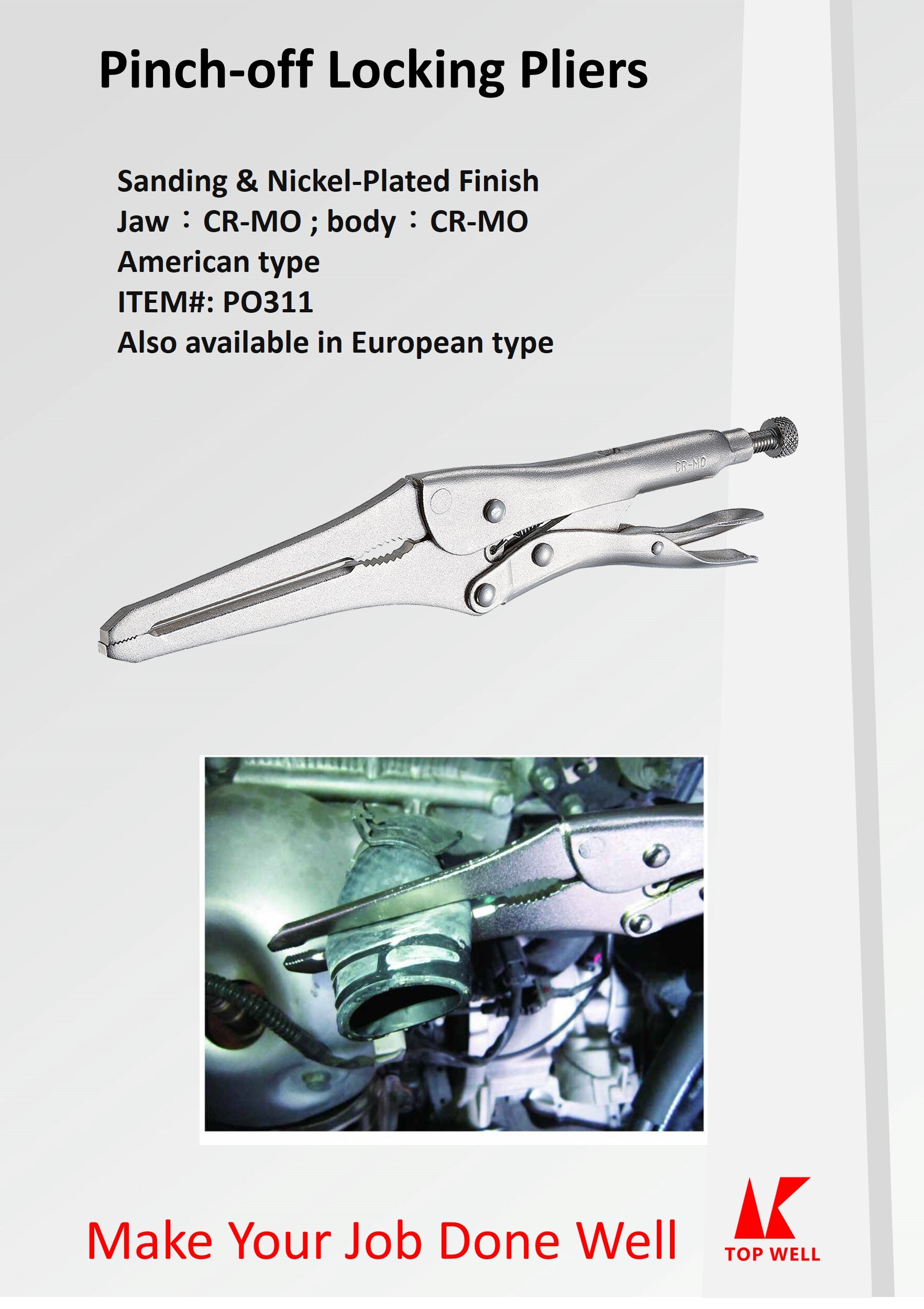 Pinch-off Locking Pliers | Taiwantrade.com