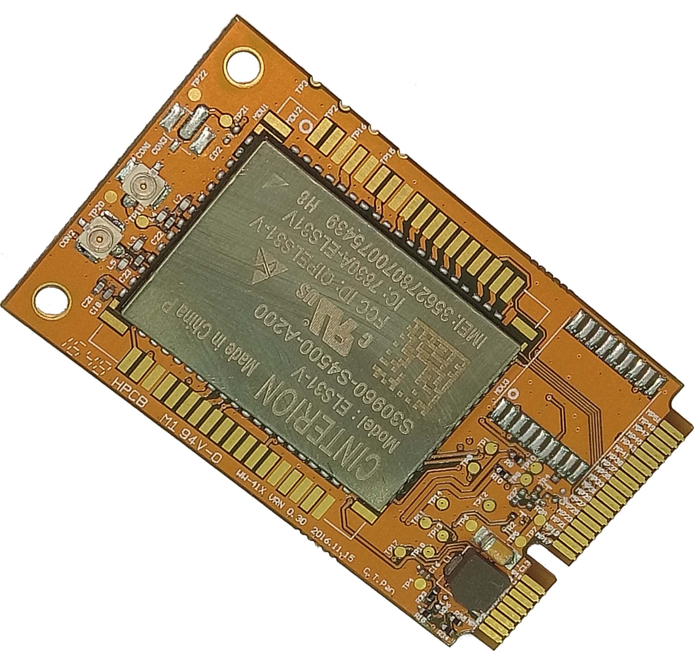 WW-4130 Gemalto-V 4G mini PCIe card support TTL, RS232 | Taiwantrade