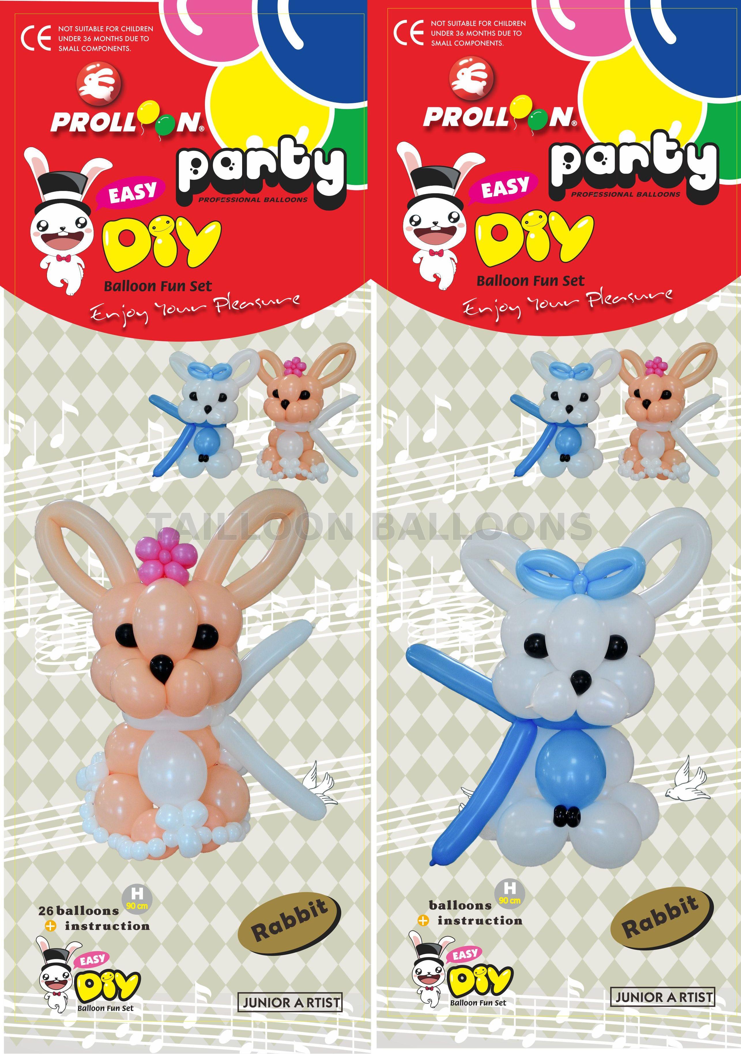DIY BALLOON FUN -Big Rabbit balloon - Just married | Taiwantrade.com