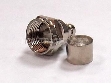 F Male Crimp - 75 OHM | Taiwantrade