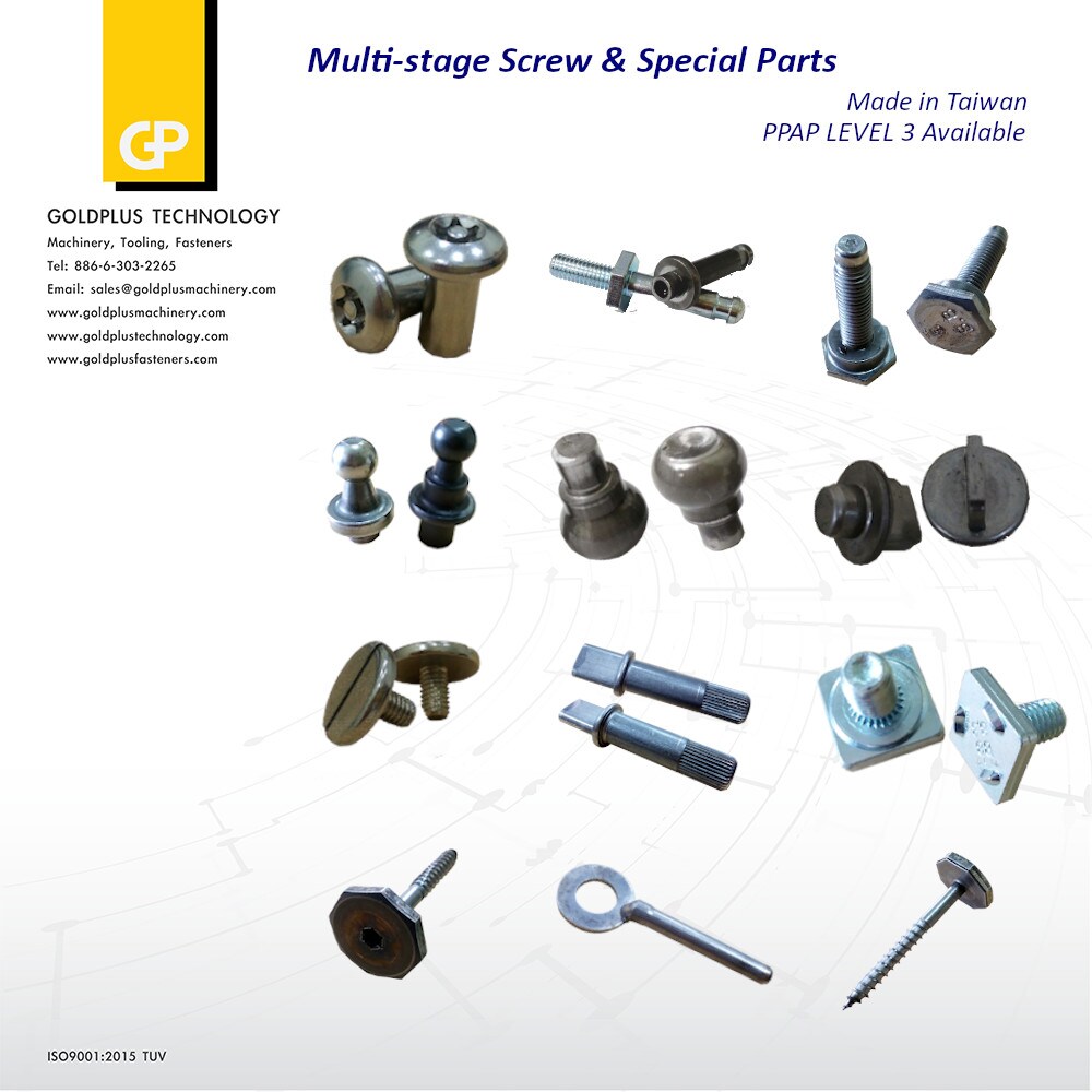 Multi-Stage Screws & Special Parts | Taiwantrade