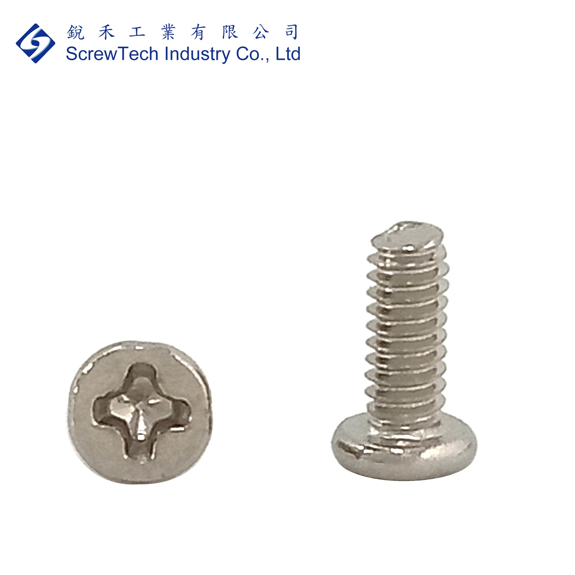 【ScrewTech】I Head, Phillips, M2x5, Machine Screw, Nickel Plated ...