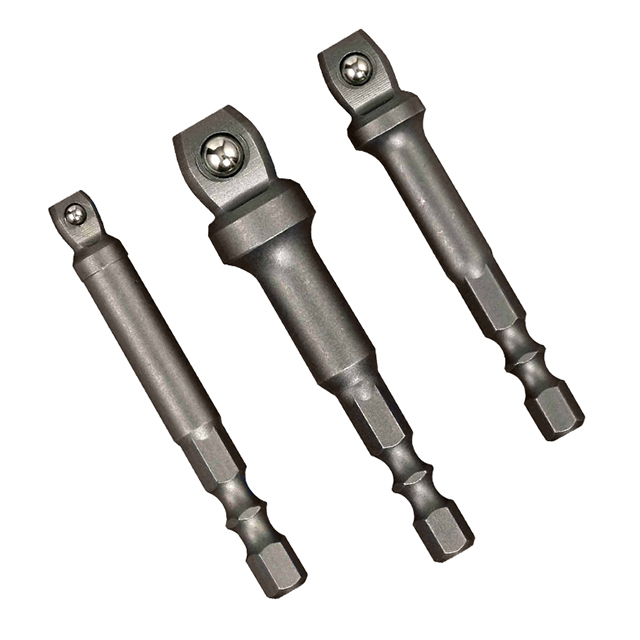 3 PCS WOBBLE BIT SOCKET ADAPTER SET | Taiwantrade