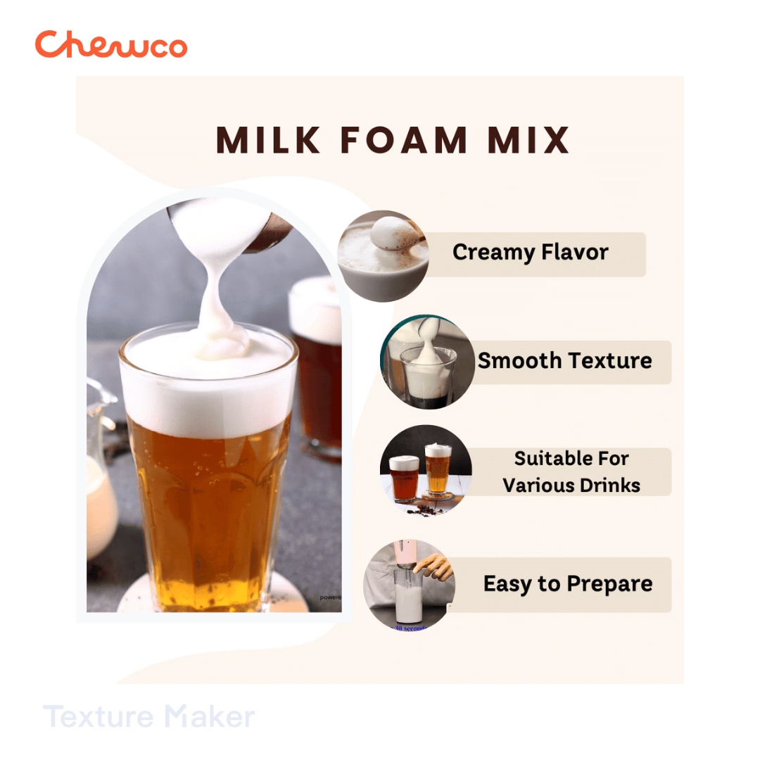 Cheese Milk Foam Mix | Taiwantrade