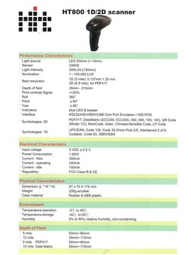 HT800 1D/2D scanner | Taiwantrade