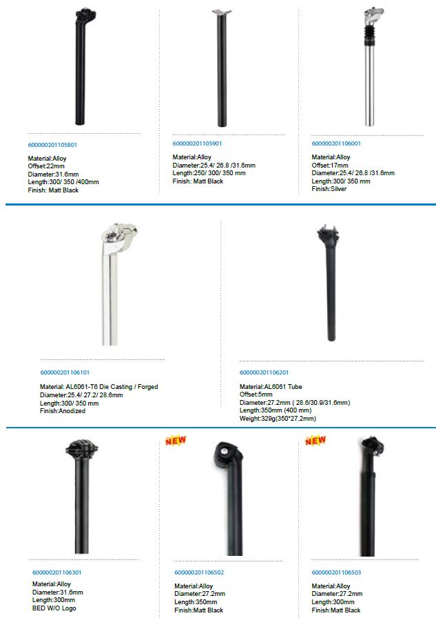 Bicycle Seastpost | Taiwantrade.com