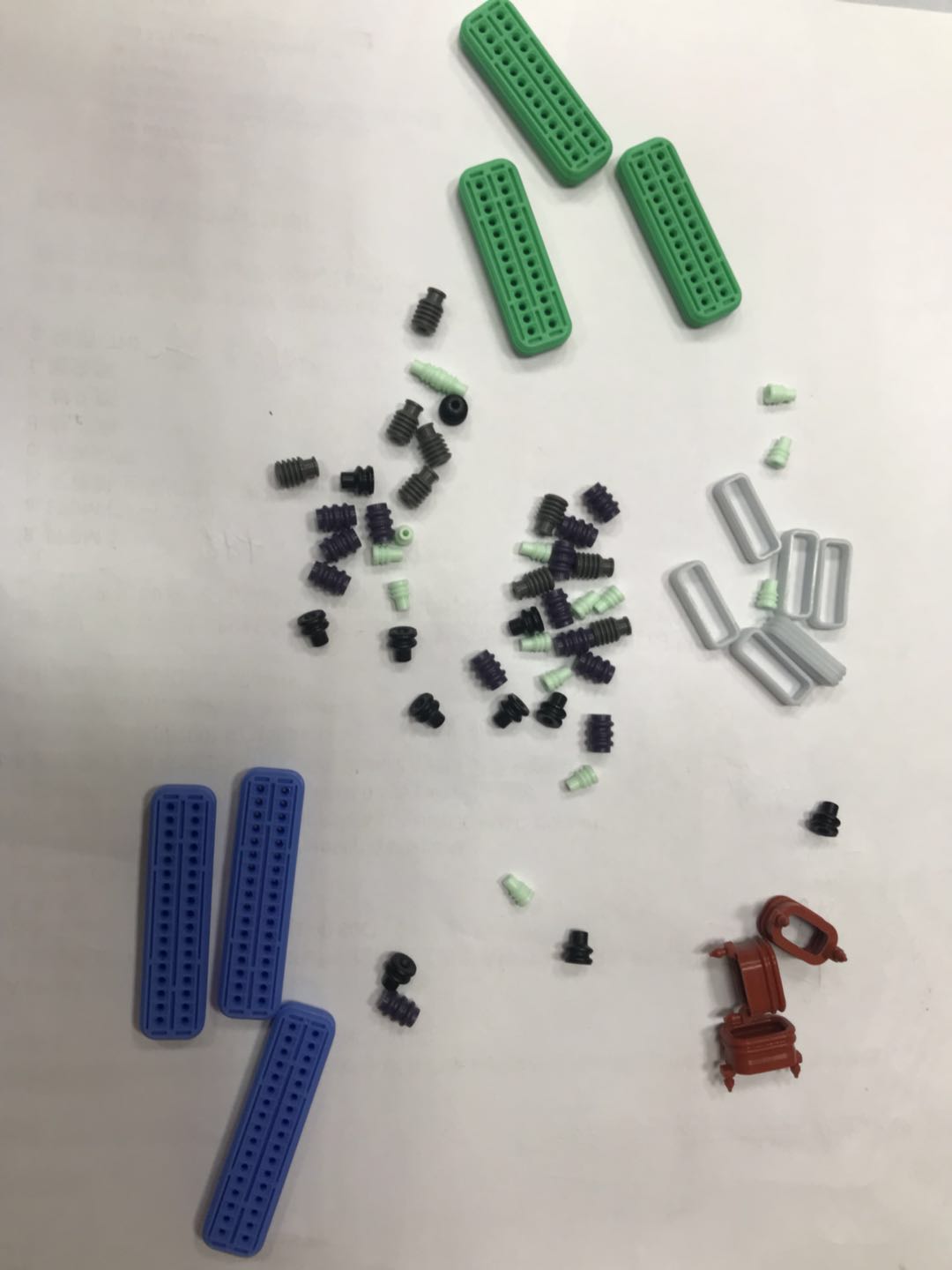 automotive electronic connectors radial seal mat seal single wire seal ...