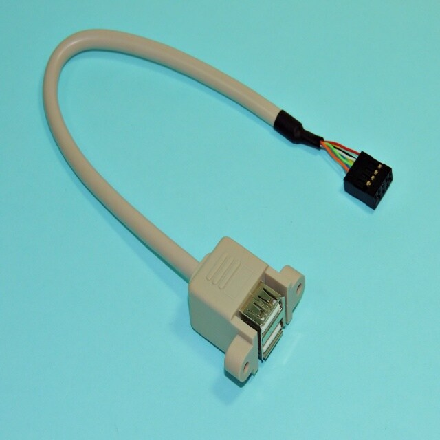 Double Usb 2.0 Female Cable | Taiwantrade