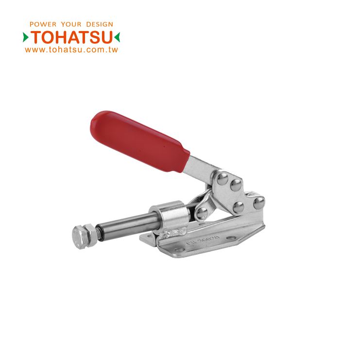 Steel Pull-Push Toggle Clamp with Flanged Base or Shaft Key Way ...