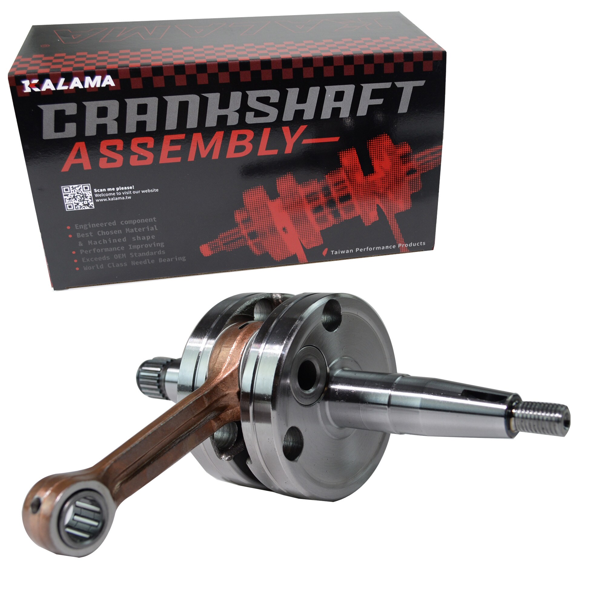Kawasaki KX65 KX 65 00~05 Kalama Racing Bottom End Rebuild crankshaft ...
