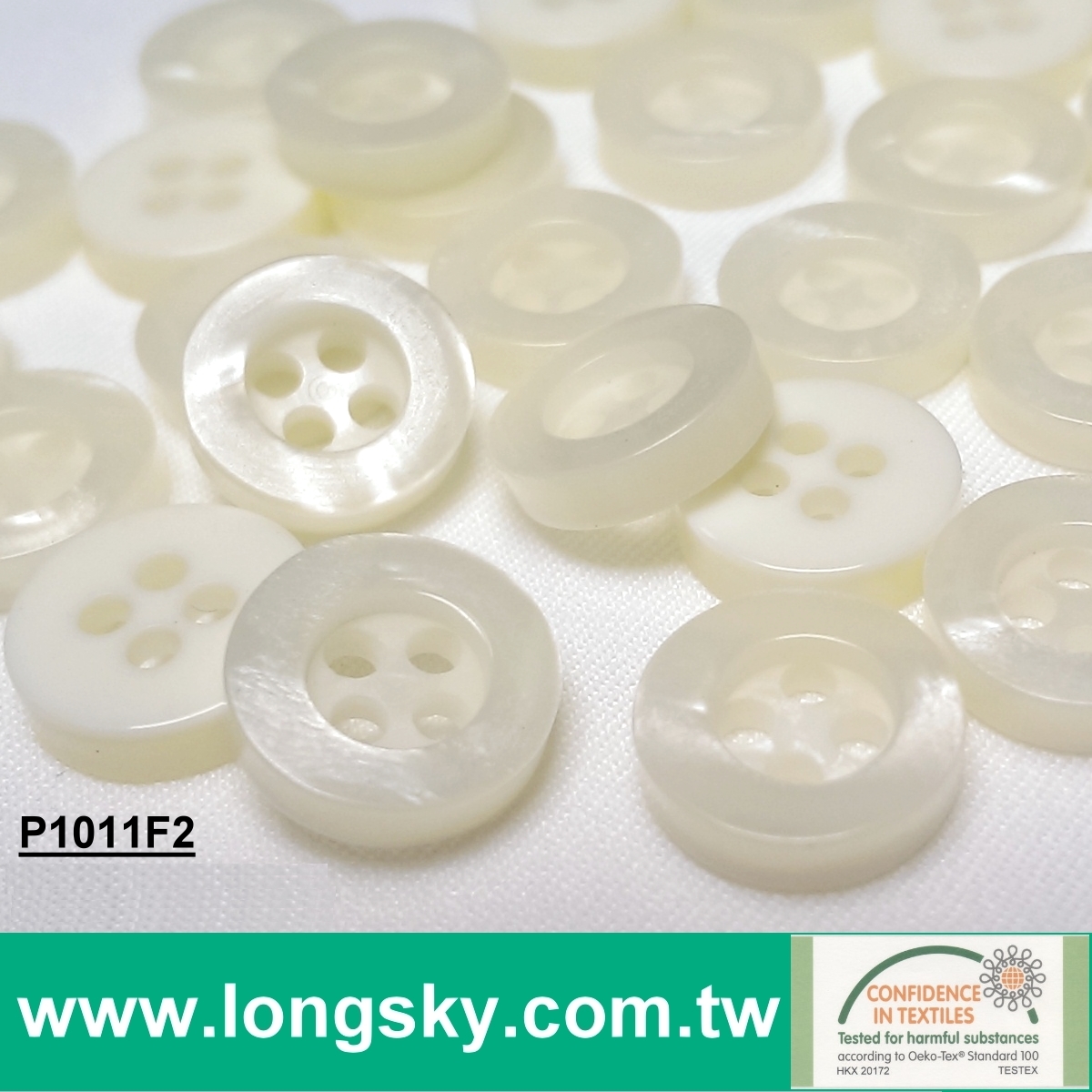 (P1011F2) Imitation shell button for men's suit and shirt | Taiwantrade.com