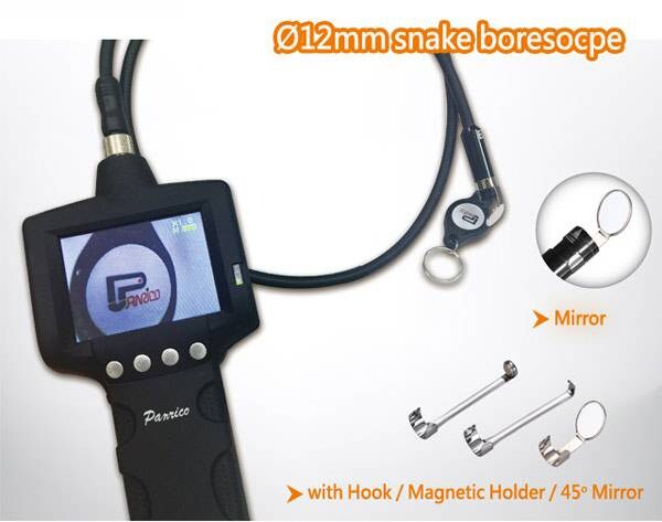 Zoom in Zoom out Monitor Type Electronic Industrial Borescope | GOLDEN ...