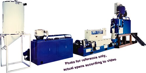 CaCO3 COMPOUNDING PELLETIZING MACHINE | Taiwantrade