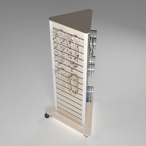 Triangle Slat Wall Display Stand | Taiwantrade