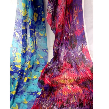 floating art scarf collection | Taiwantrade