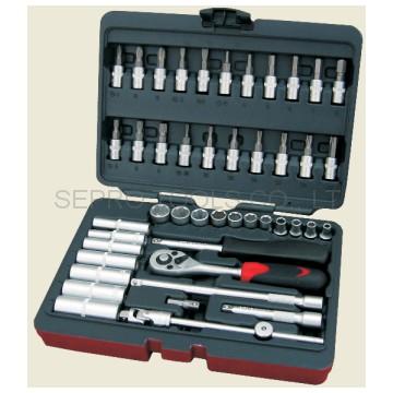 SOCKET WRENCH SET 46PCS 1/4"DR. | Taiwantrade