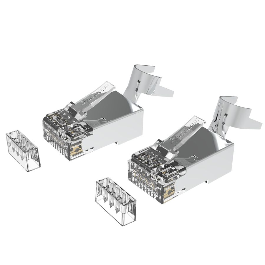 Cat6A RJ45 STP Connector For Solid Cable | Taiwantrade.com