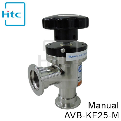 Vacuum Angle Valves - KF Flanges with Bellows - htc vacuum valve-AVB ...