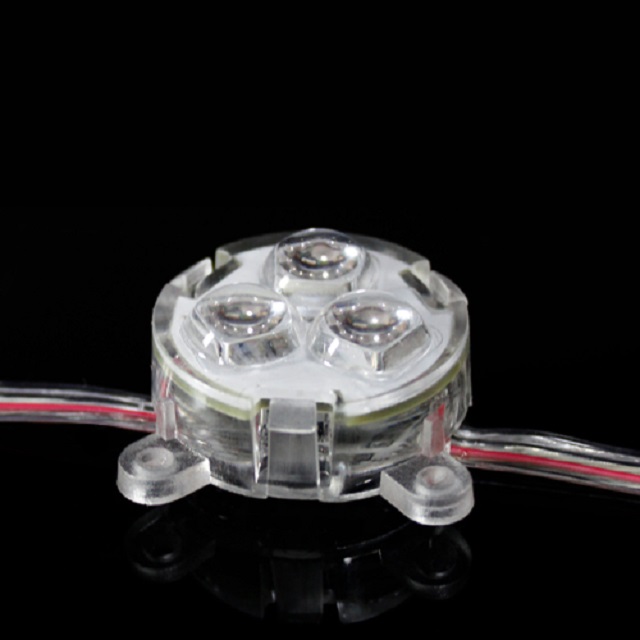 Pixel led displaying images or videos on architecture building façades ...