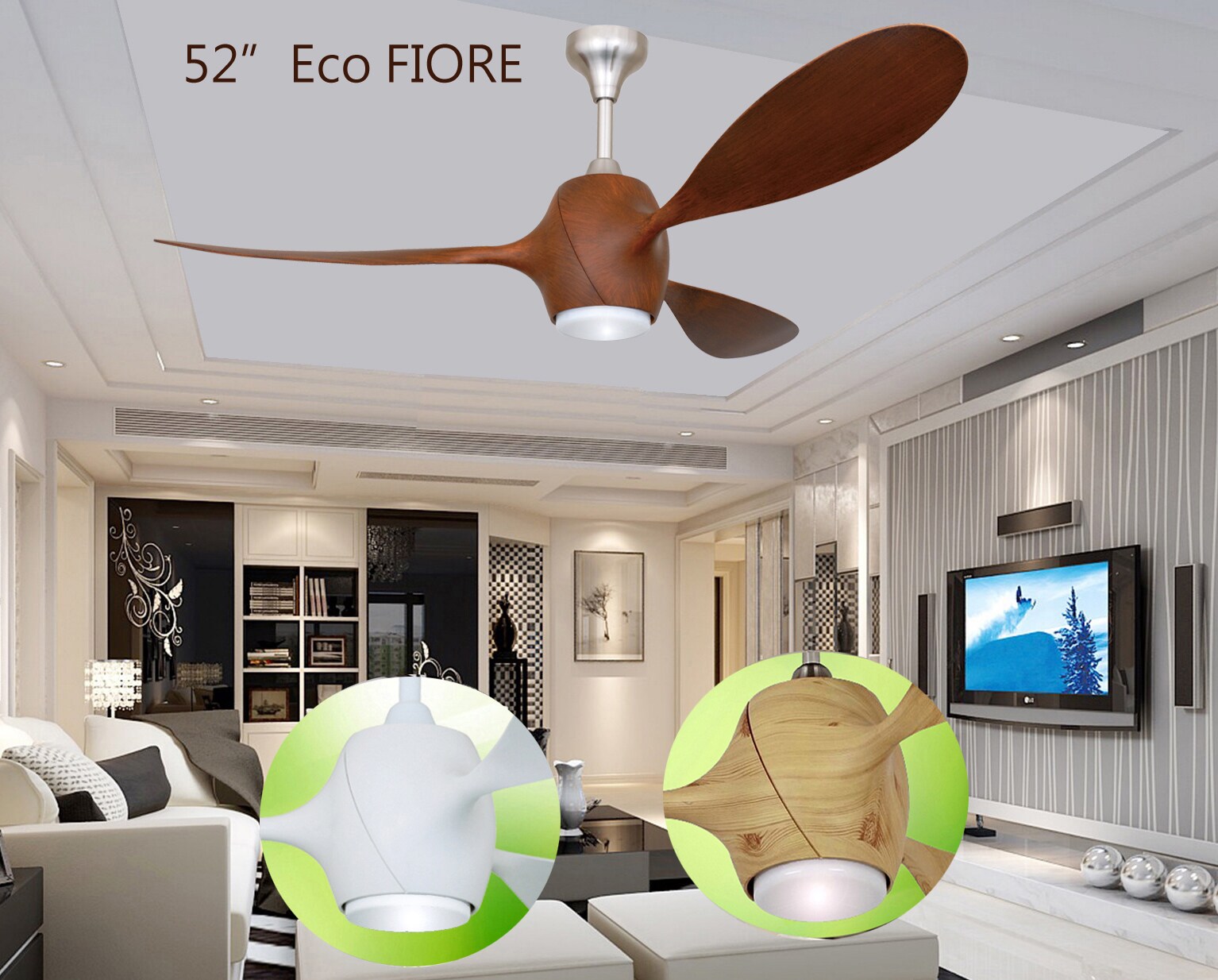 Superior and Reliable Eco FIORE Ceiling Fans | Taiwantrade