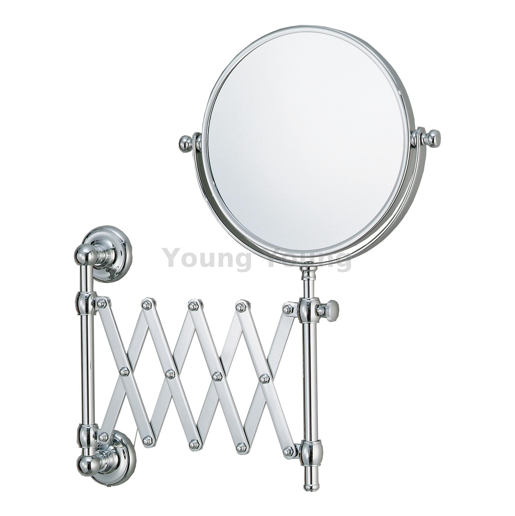7.5 inch Wall Mounted Brass Magnifying Vanity Mirror- Bathroom ...