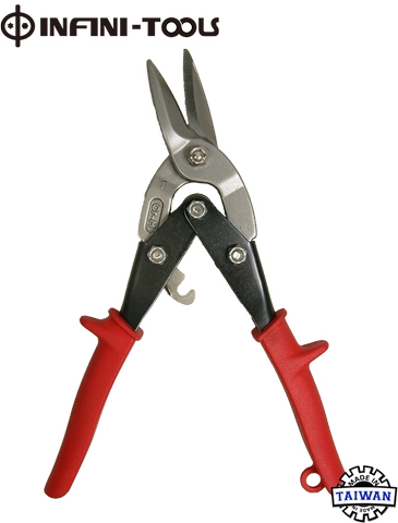 Tin Snips, Aviation Snips, Left cutter, 9-1/2 inch | INFINITOOLS CO., LTD.