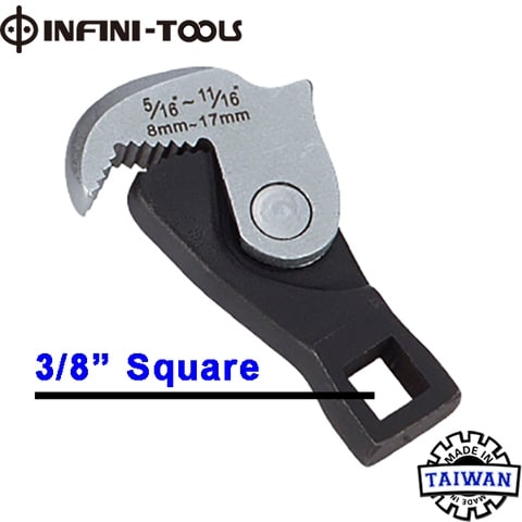 2-piece Spring-Loaded Adjusting Crowfoot Wrench Set ,8-32mm ...