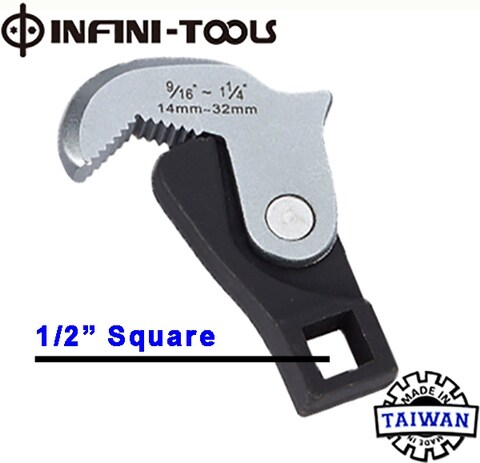 2-piece Spring-Loaded Adjusting Crowfoot Wrench Set ,8-32mm ...