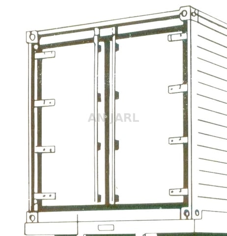 Ventilator and door gasket for sea container HJ series | AN JARL ...