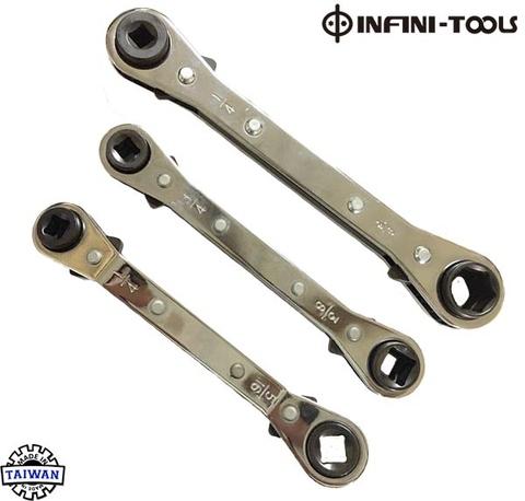 Reversible Refrigeration, HVAC Ratchet Wrench with Bit Kit, 3-piece ...