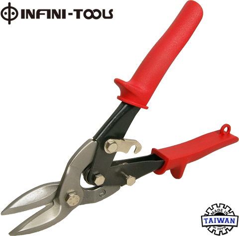 Tin Snips, Aviation Snips, Left cutter, 9-1/2 inch | INFINITOOLS CO., LTD.