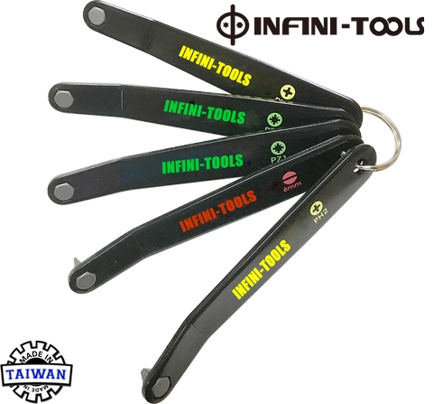 Ultra Low Profile Offset Screwdriver Set, 5 PC | INFINITOOLS CO., LTD.
