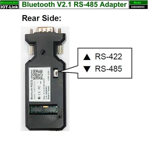 [Internal antenna, Male DB9] Bluetooth V2.1 Class 1 SPP RS485 serial ...